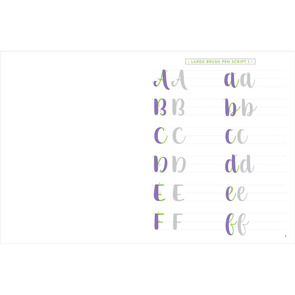 Set Hojas para Aprender Lettering – Tienda Urbano